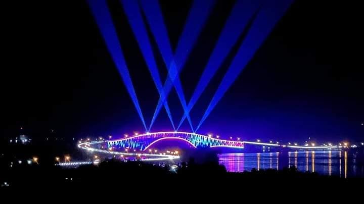 San Juanico Bridge Aesthetic Lighting Project, pormal na ilulunsad sa ...
