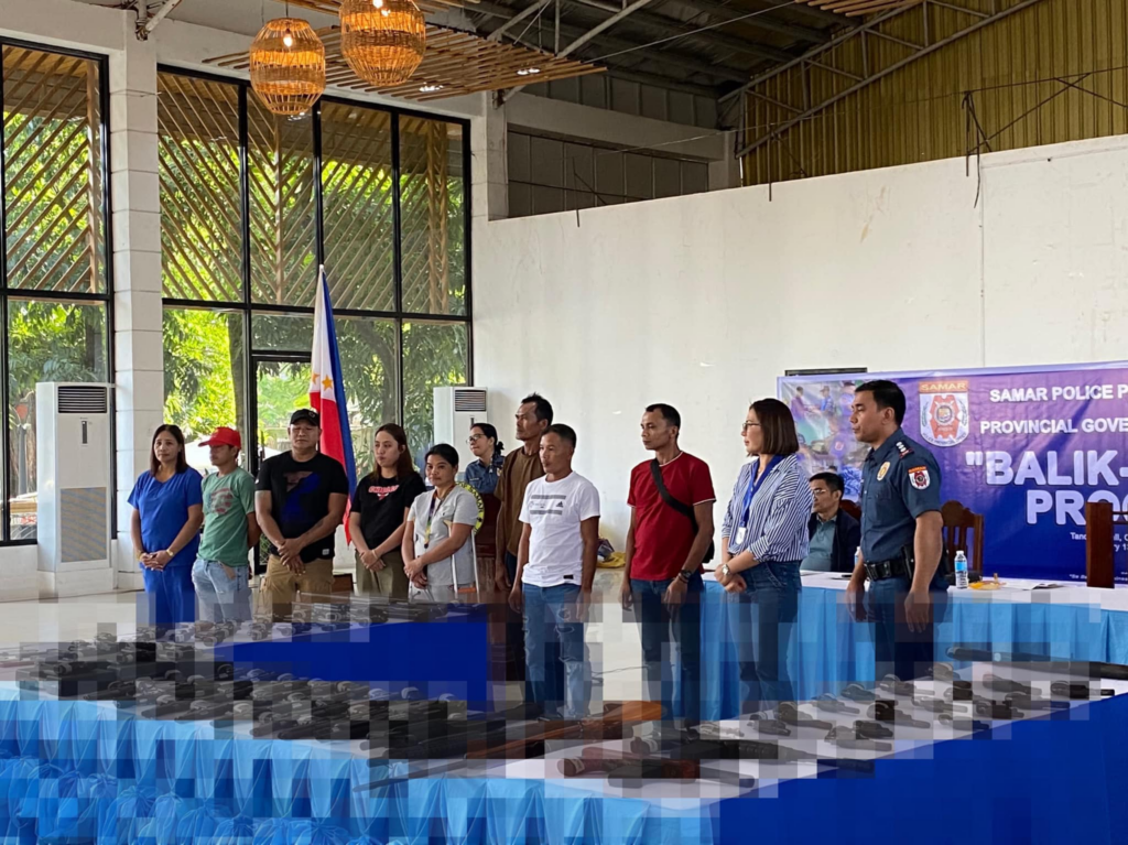 Balik Armas Program, nagdulot ng matagumpay na pagsusurrender ng mga ...