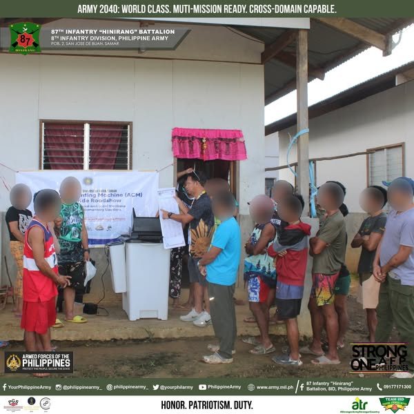 Mga dating rebelde, nakiisa sa Automated Counting Machine (ACM ...