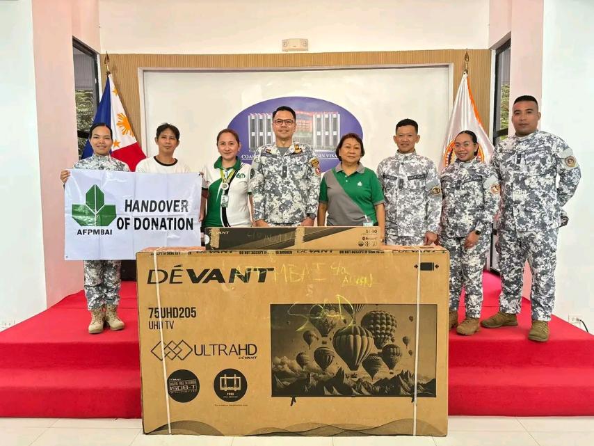PCG Western Visayas, nakakuha ng donasyon mula AFPMBAI - Tinig ng ...