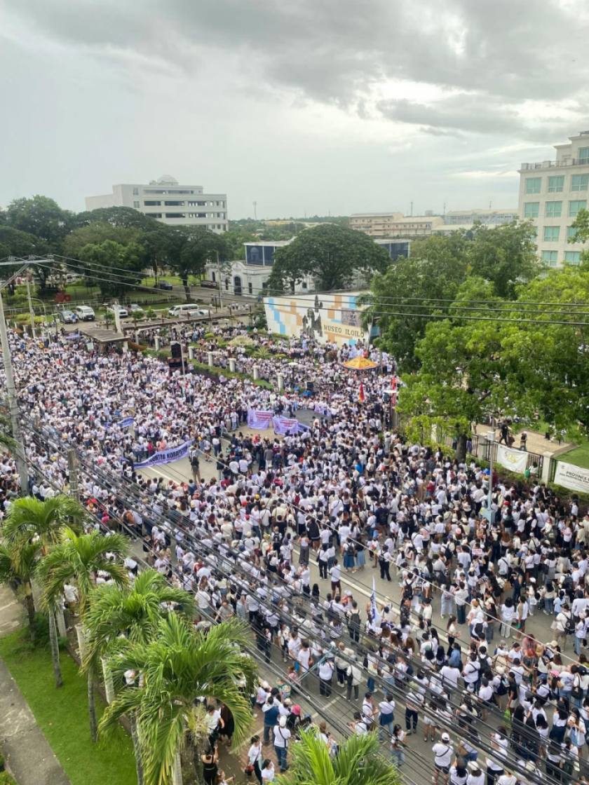 Mapayapang Rally kontra korapsyon, idinaos sa Iloilo City - Tinig ng ...